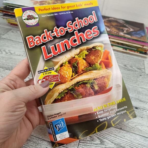 Cookbook | Kitchen | Backtoschool Lunches Easy Home Cooking Tailgating ...